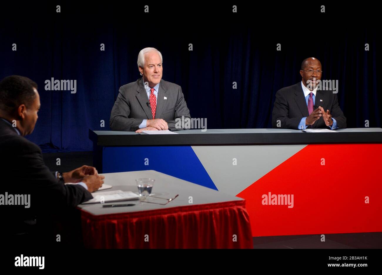Dallas, Texas 23 OCT 2002: U.S. Senate candidates John Cornyn ...