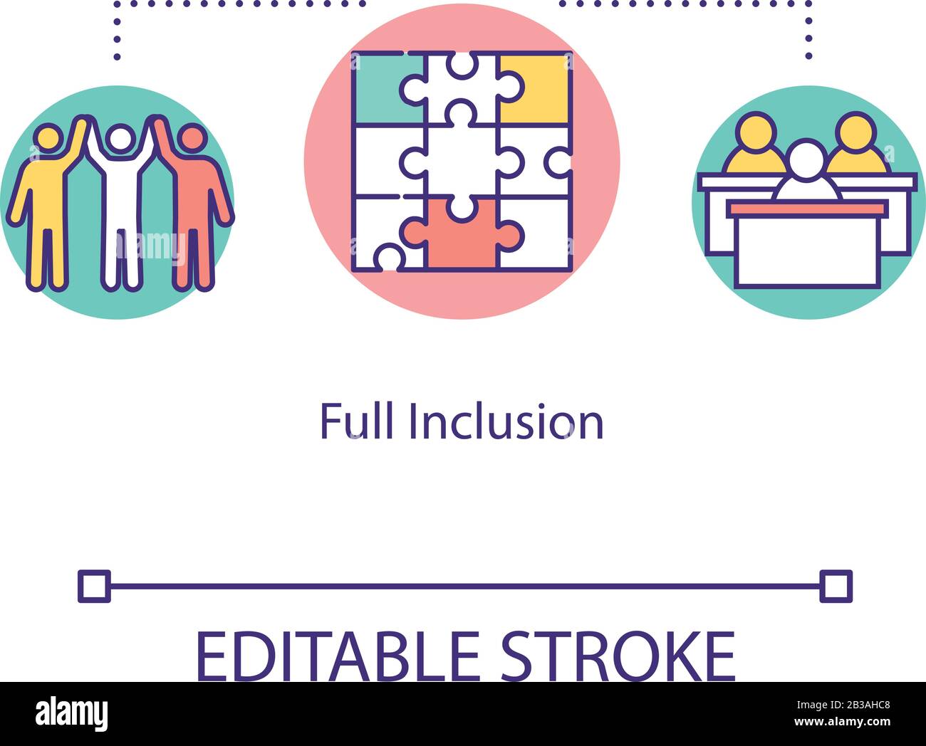 Full inclusion Stock Vector Images - Alamy