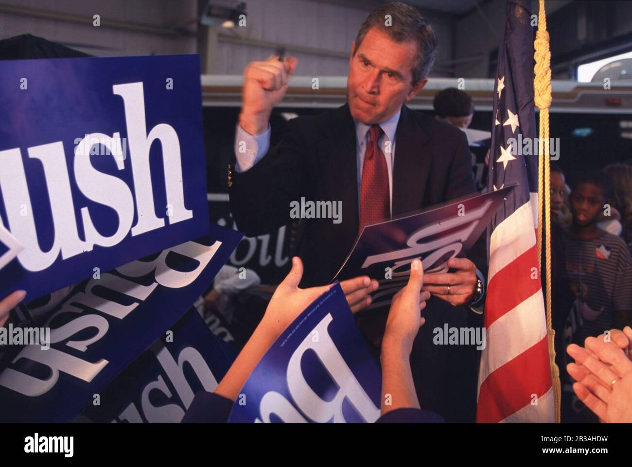 Campaing rally hi-res stock photography and images - Alamy