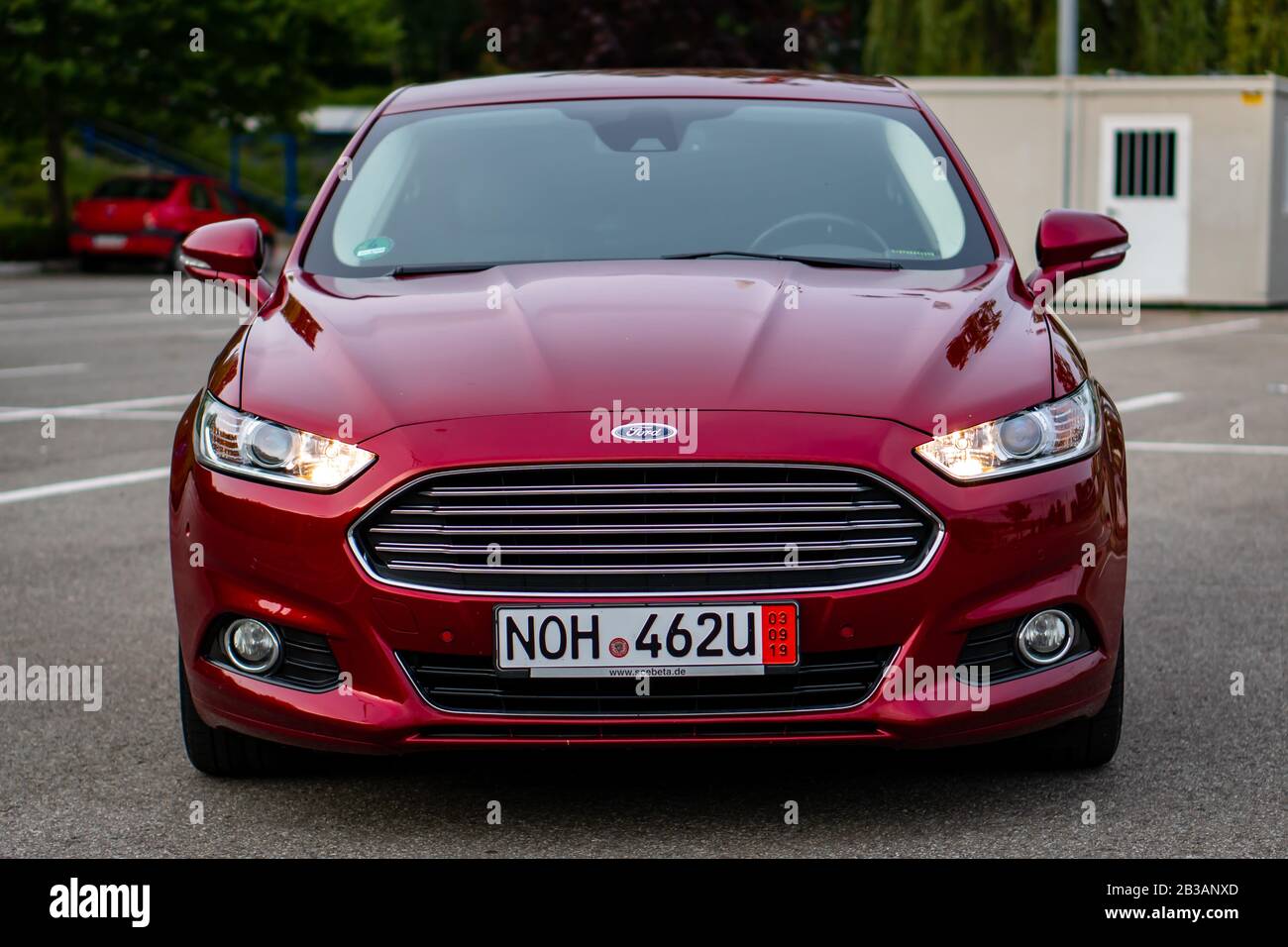 Cluj-Napoca,Cluj/Romania-08.19.2019-Ford Mondeo MK5 Titanium trim, in ...
