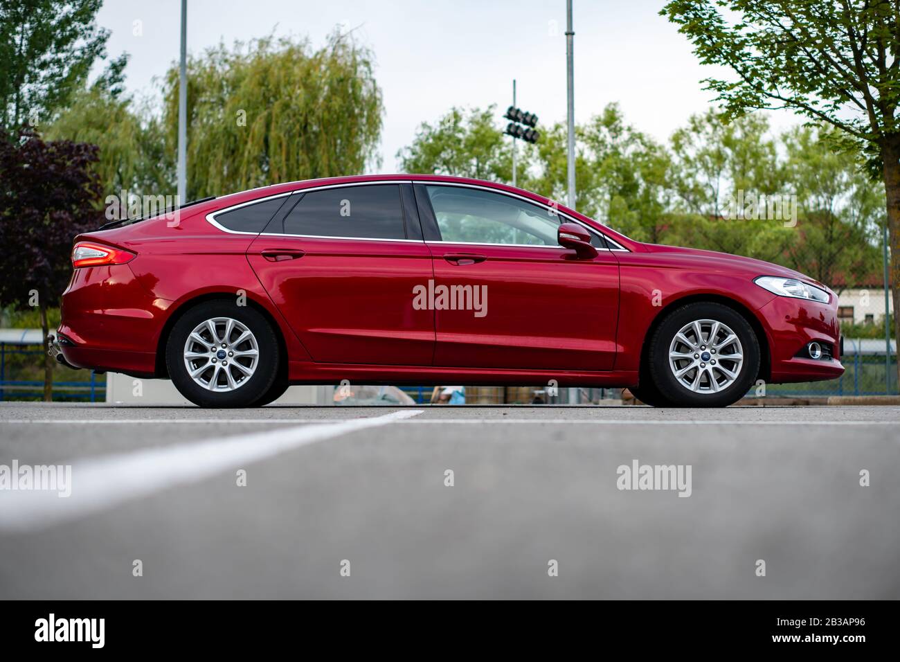 Cluj-Napoca,Cluj/Romania-08.19.2019-Ford Mondeo MK5 Titanium trim, in ...