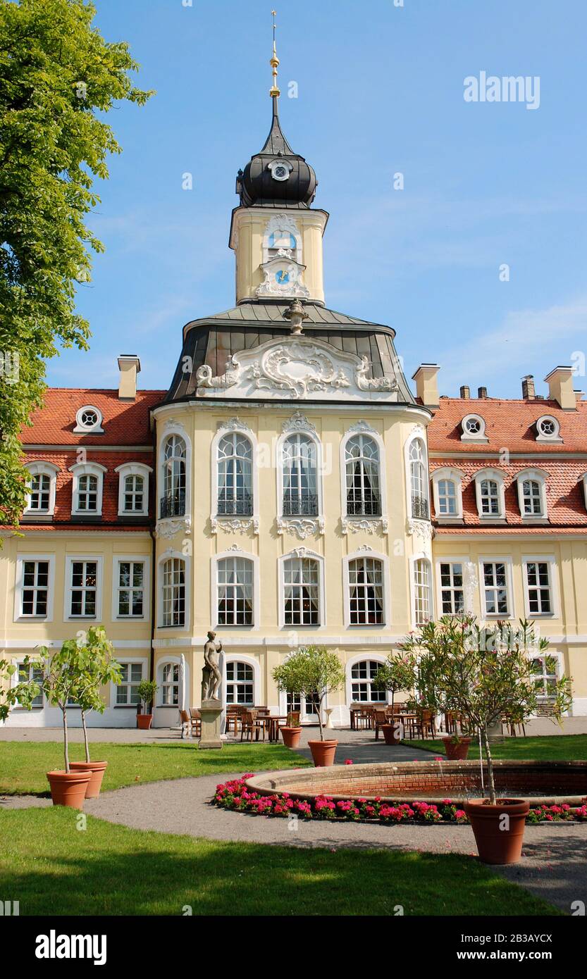 baroque architecture palais in Leipzig, Germany Stock Photo - Alamy