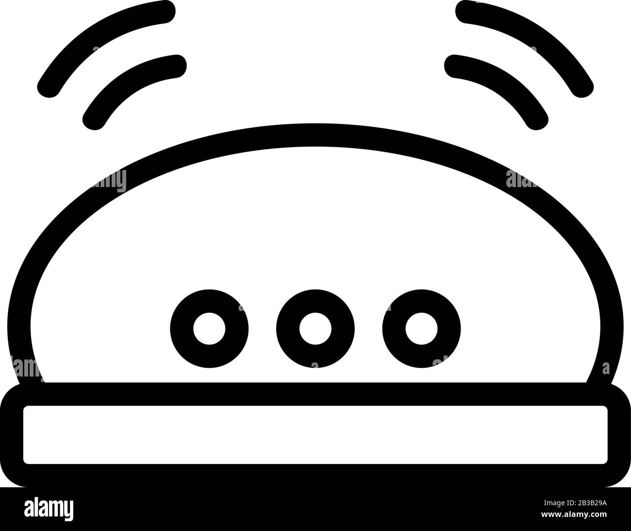 voice control icon vector. Isolated contour symbol illustration Stock ...