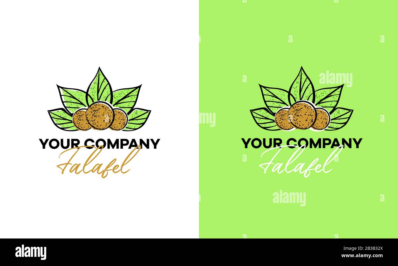 Logo for a cafe or restaurant serving falafel Stock Vector Image & Art ...