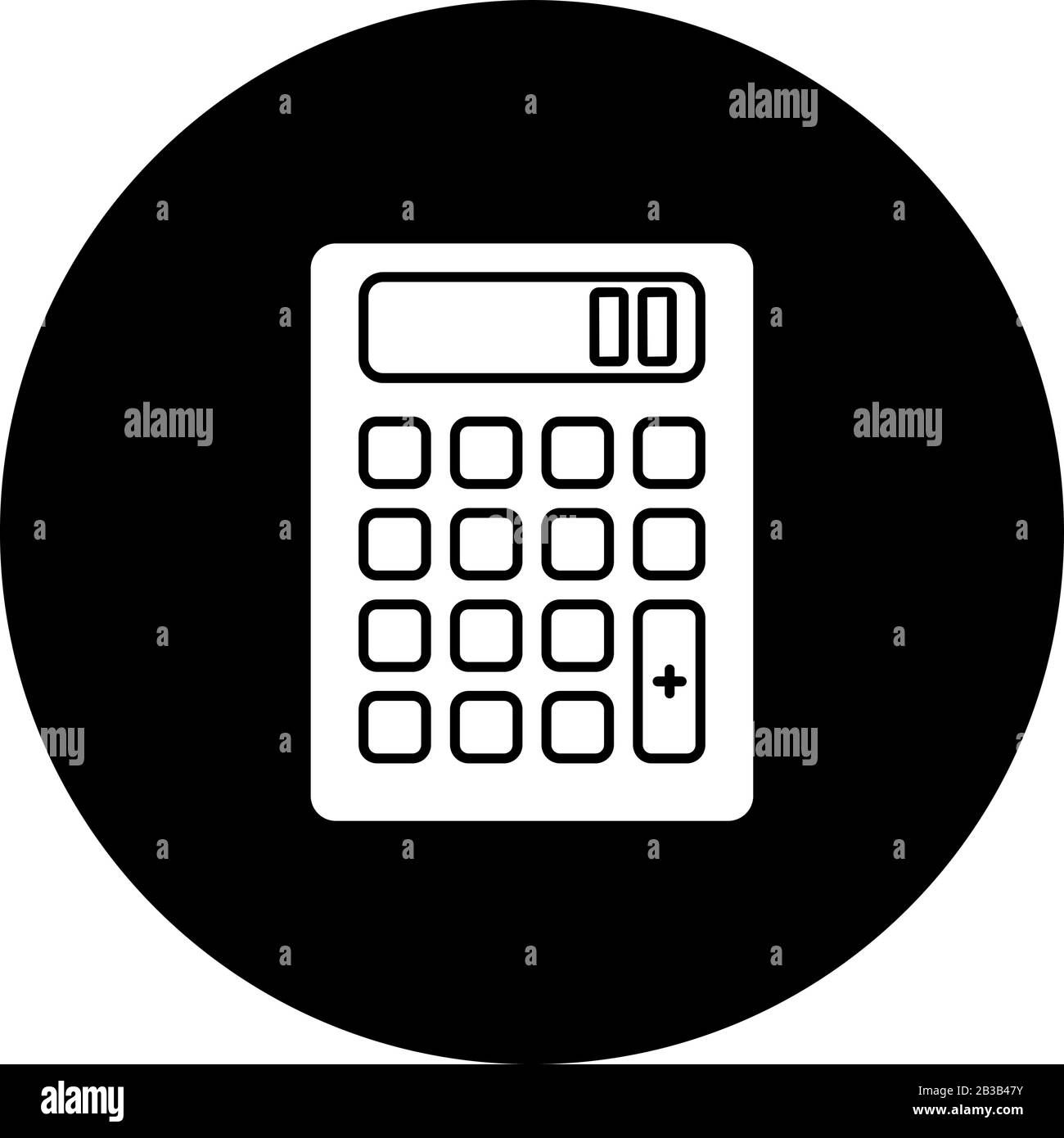 Digital pocket calculator Stock Vector Images - Alamy