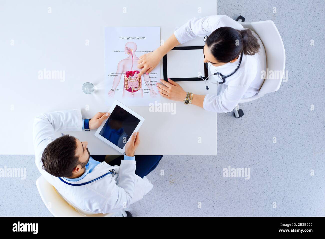Hospital conference table hi-res stock photography and images - Alamy