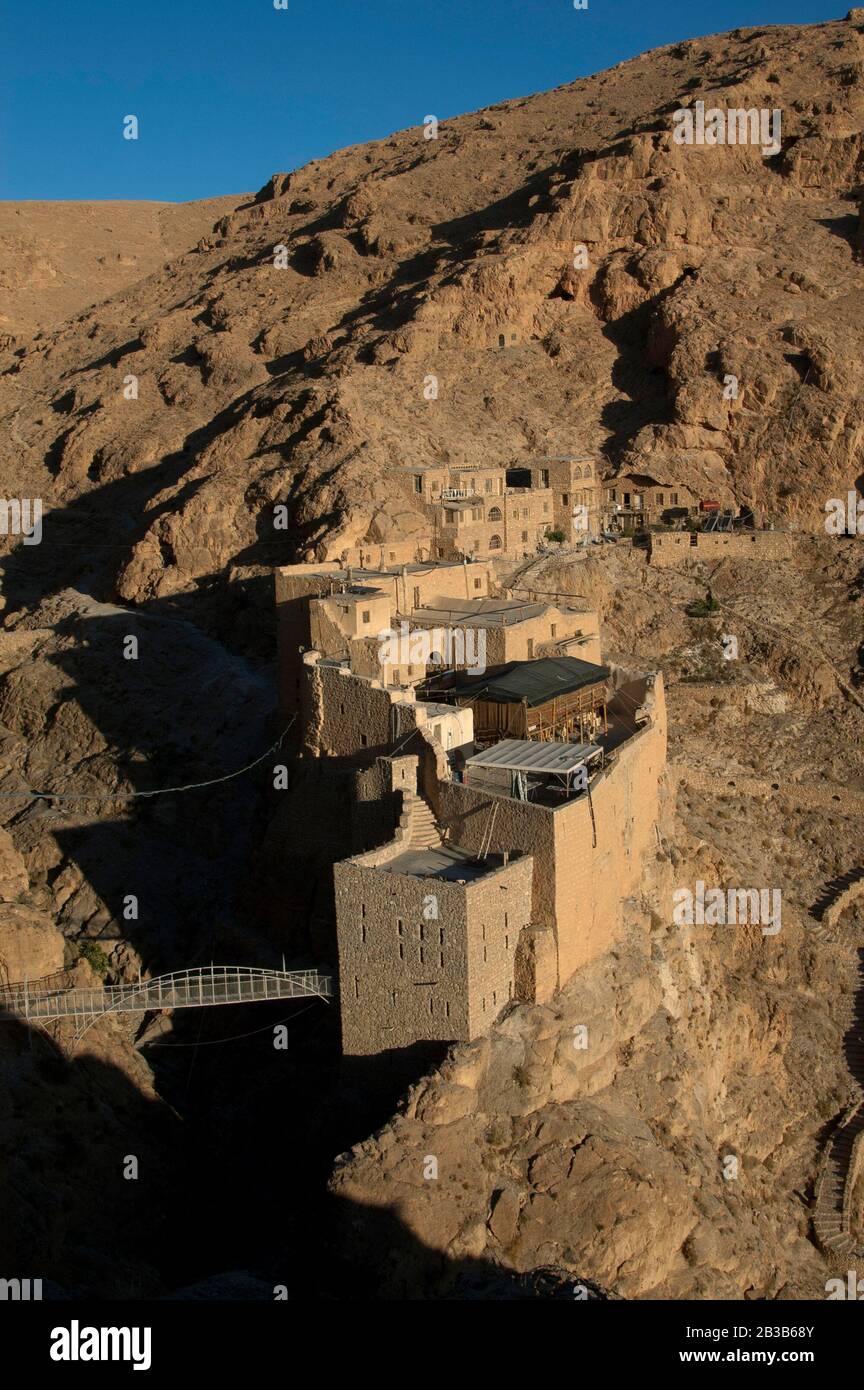 October 20th 2006 Nabak, Syria, Monastery of Saint Moses the Abyssinian ...