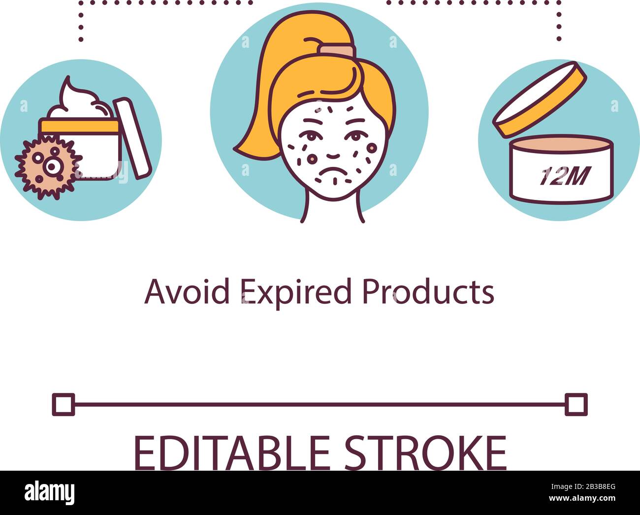 Product expired Stock Vector Images - Alamy