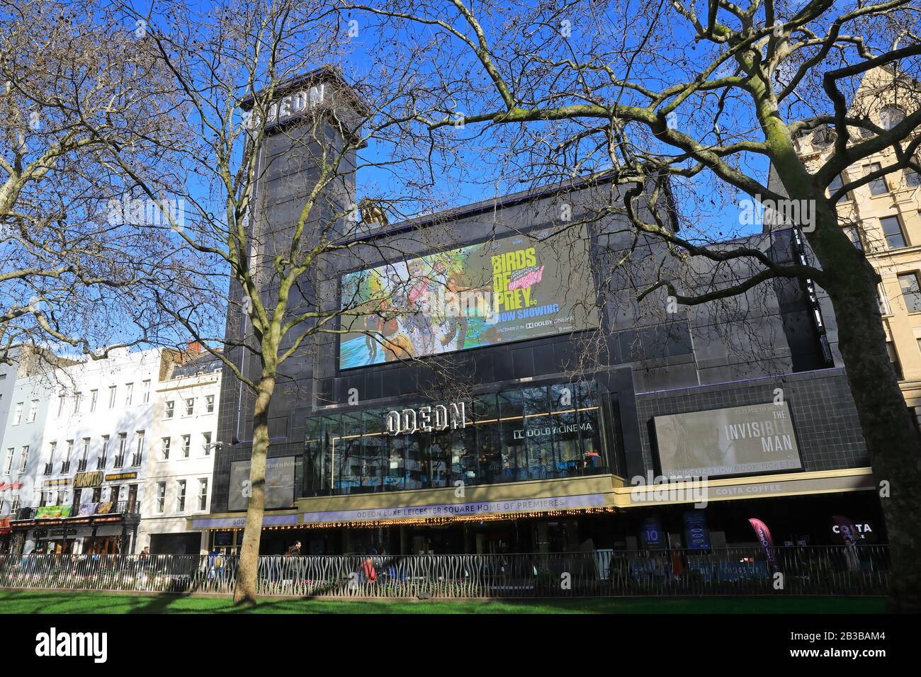 Odeon west end exterior hi-res stock photography and images - Alamy