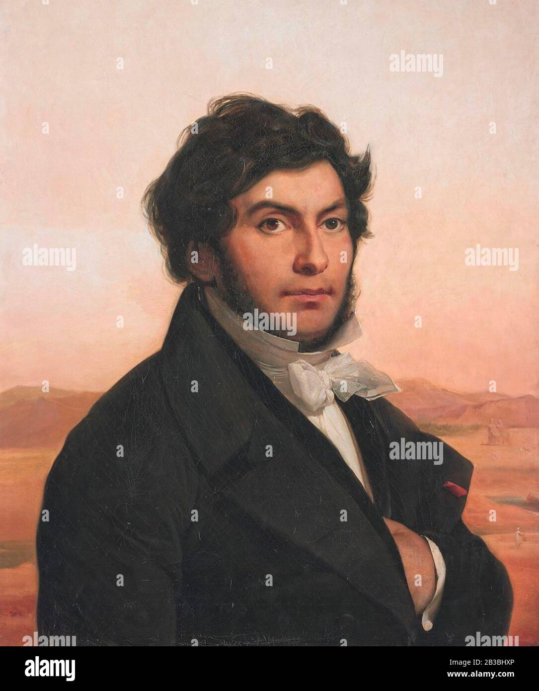 JEAN-FRANCOIS CHAMPOLLION (1790-1832) French scholar who deciphered ...