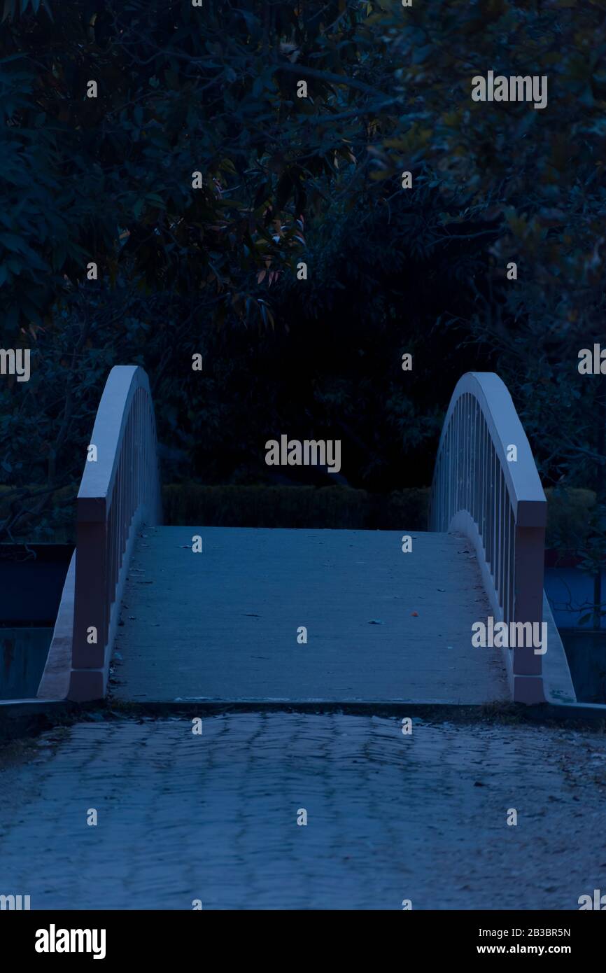 The scene shows calm and peace Stock Photo - Alamy