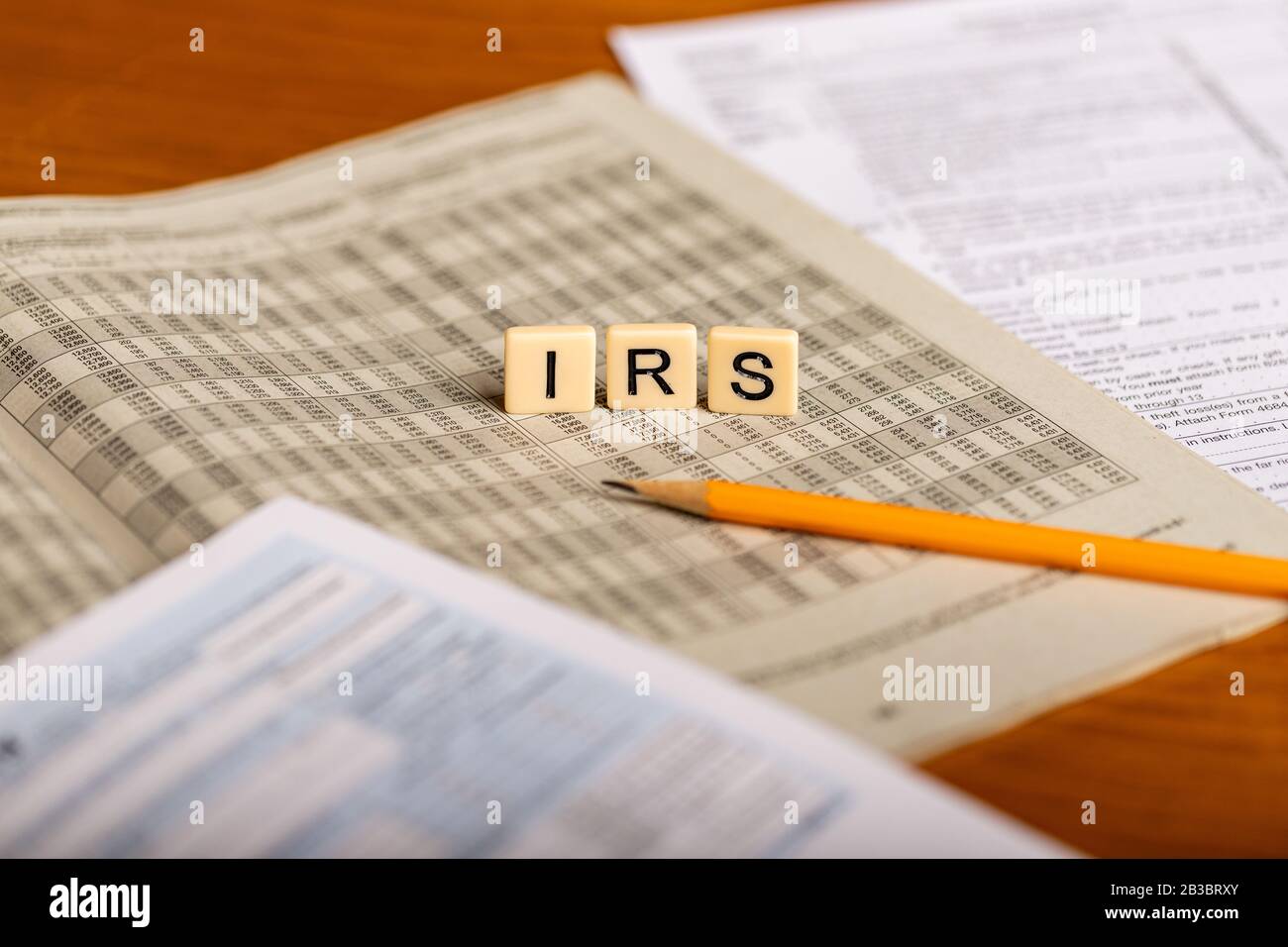 Irs tax forms hi-res stock photography and images - Alamy