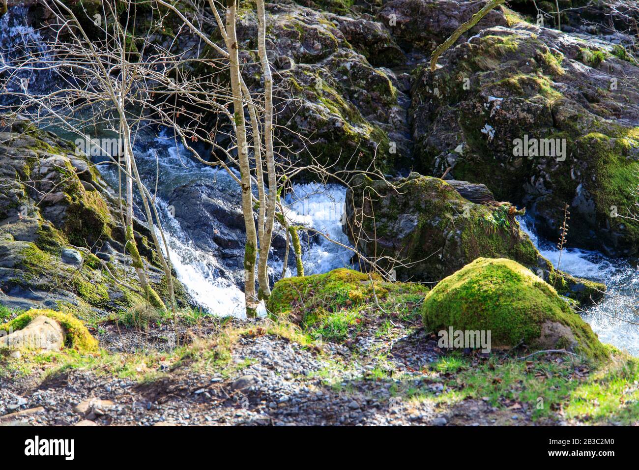 Aggressive waterfall hi-res stock photography and images - Alamy