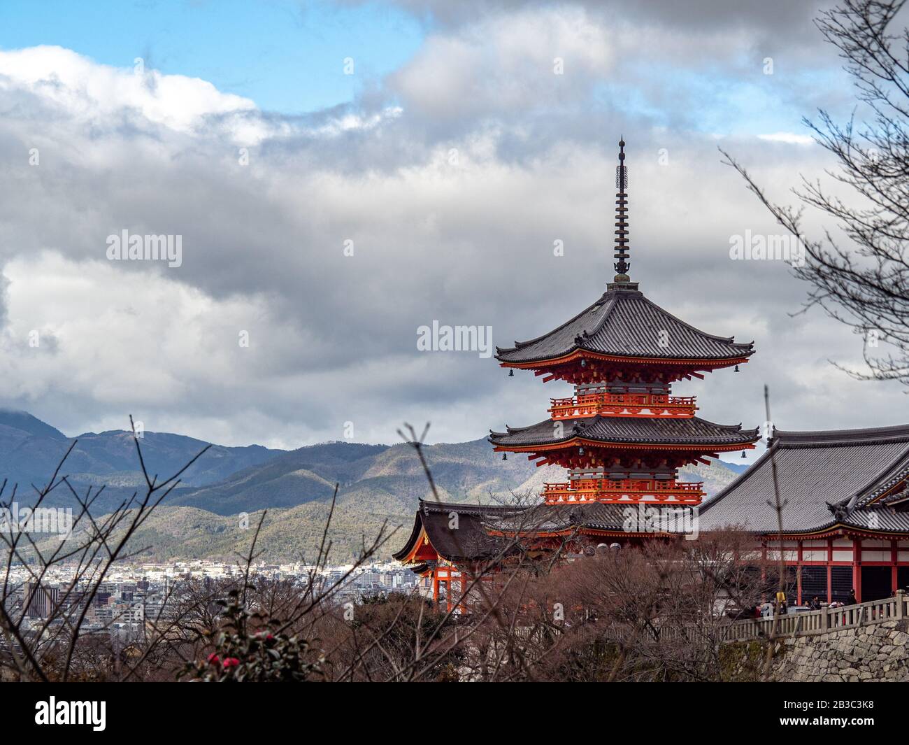 Koyasu Pagoda at Kiyomizu Dera Temple in Kyoto, Japan Stock Photo - Alamy