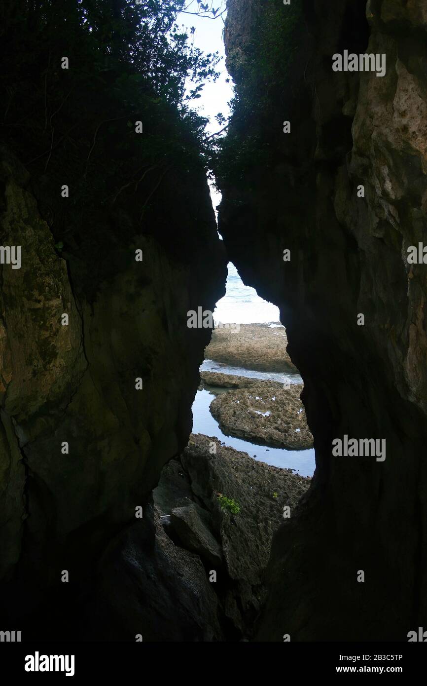 One-Line Sky landscape in Kenting, Taiwan Stock Photo - Alamy