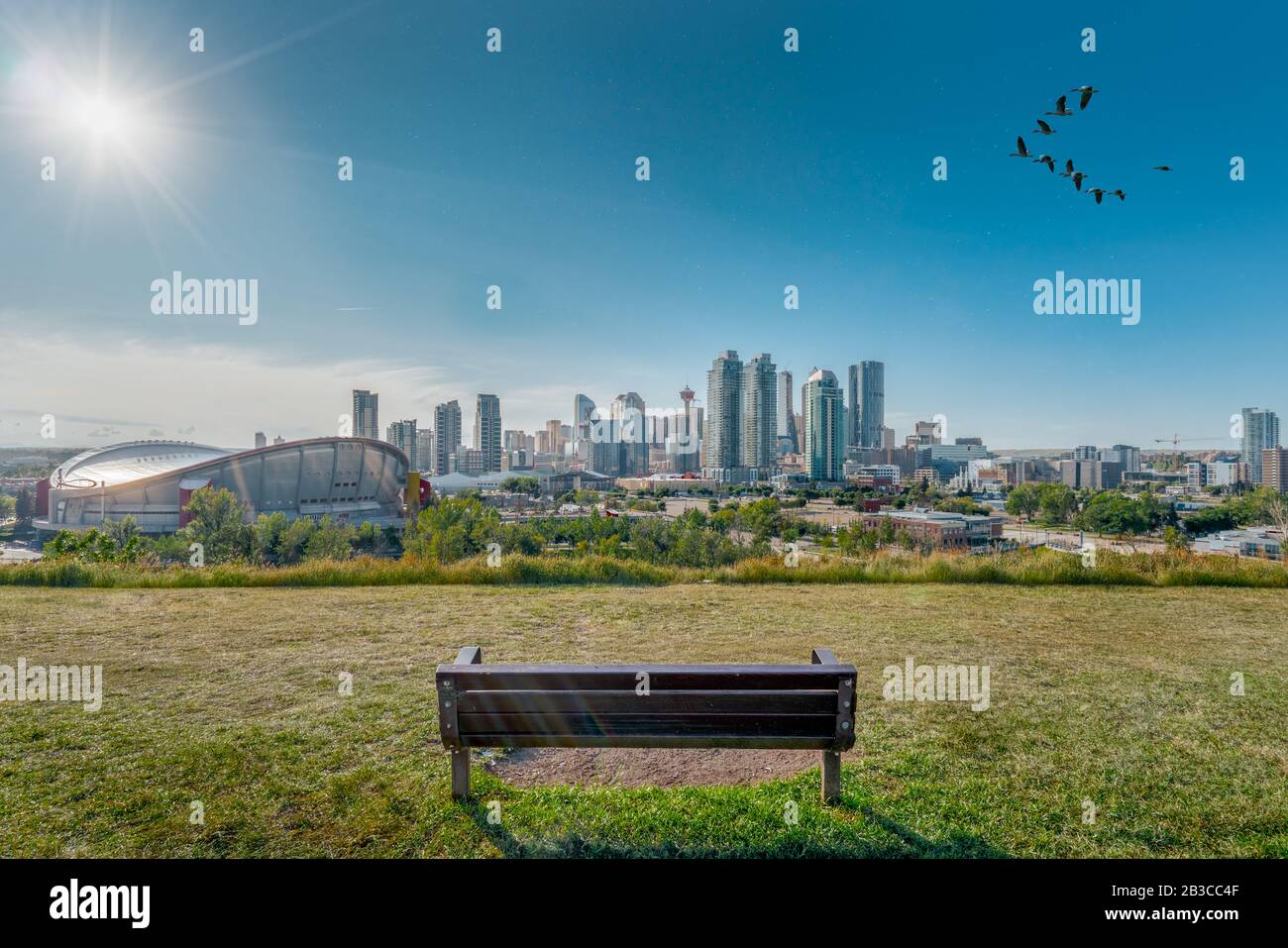 Shining city on a hill hi-res stock photography and images - Alamy
