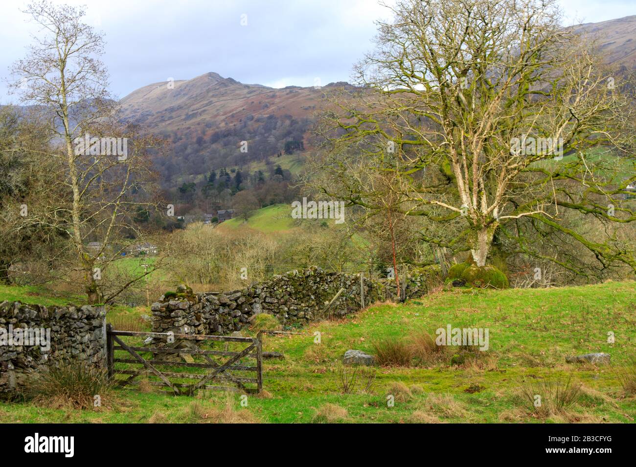 Walk through Ambleside, Lake District Stock Photo - Alamy