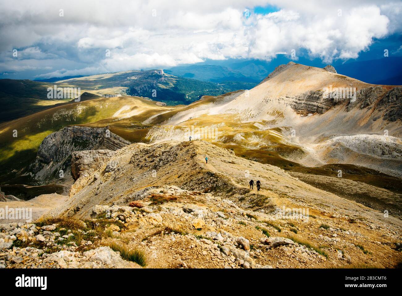 Mountains of Republic of Adygea, Russia. Caucasian mountains. Mountain ...