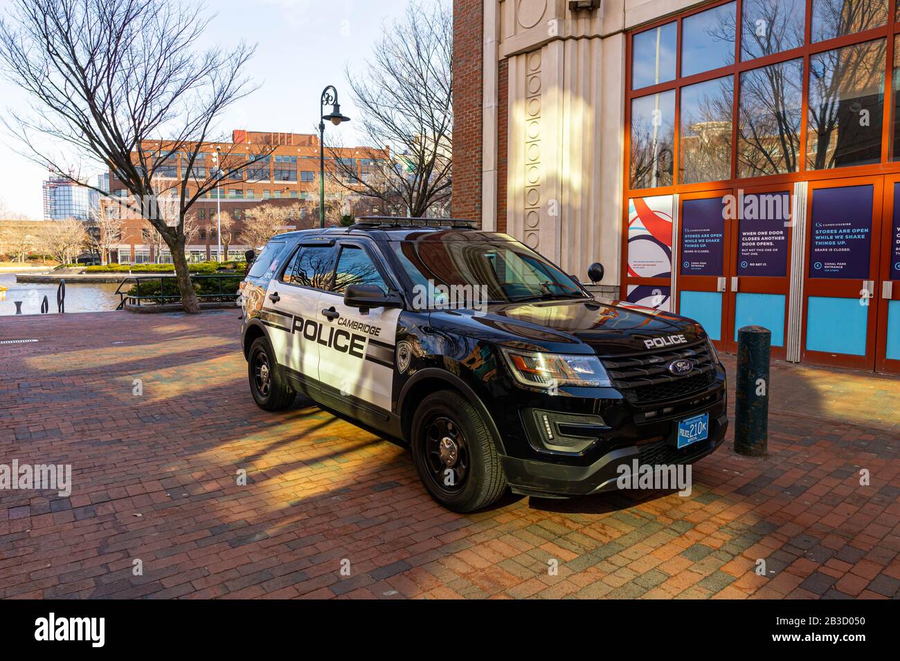 Cambridge MA USA - Mar 2 2020 - Cambridge Police Department car Stock ...