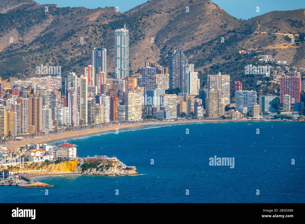 Benidorm old town church hi-res stock photography and images - Alamy