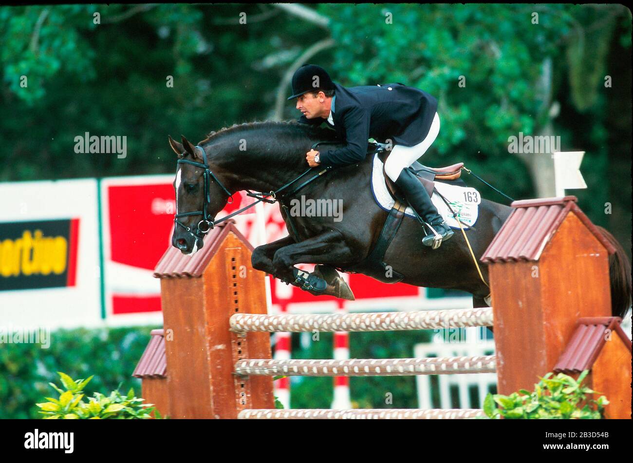 CSI Barcelona 1995, Fernando Fourcade (ESP) riding San Patrignano Ryon ...