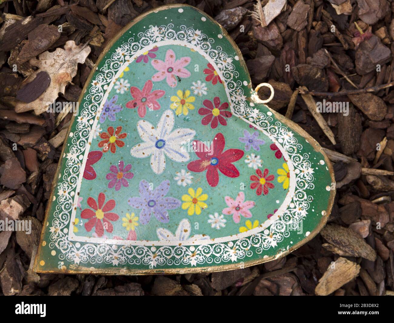 Heart of flowers hi-res stock photography and images - Alamy