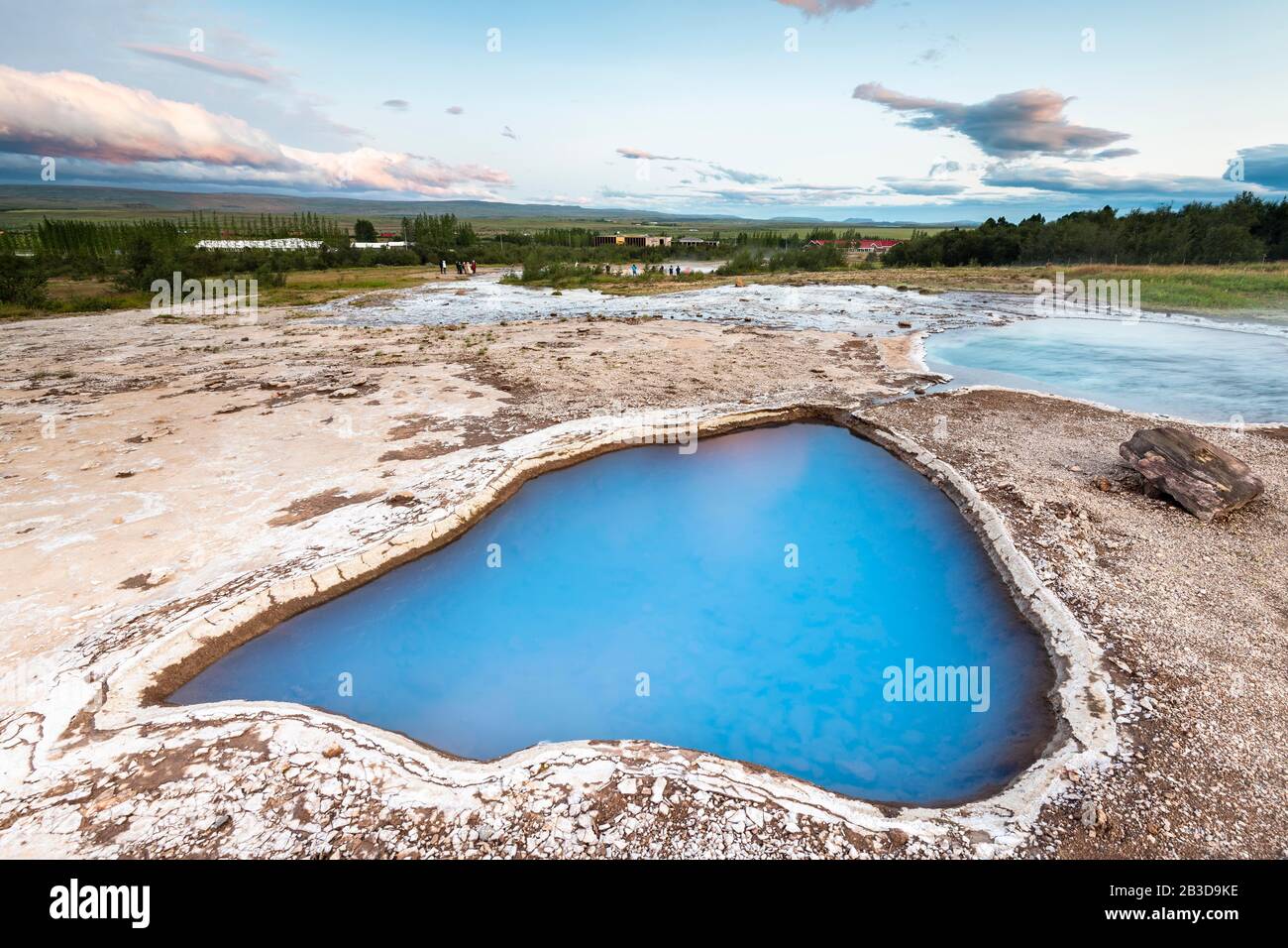Blesi thermal spring, Haukadalur geothermal area, Golden Circle ...