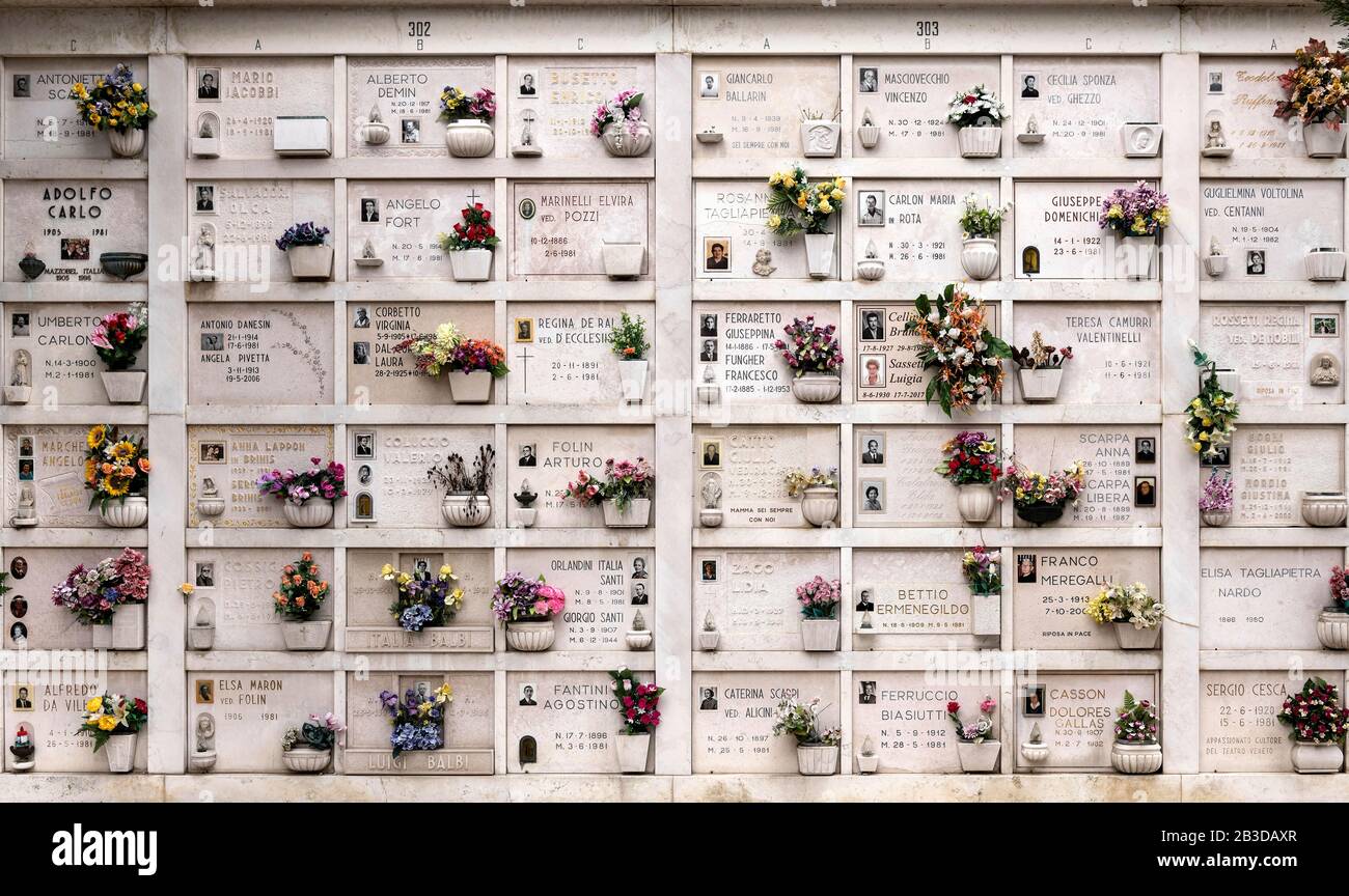 Columbarium wall hi-res stock photography and images - Alamy