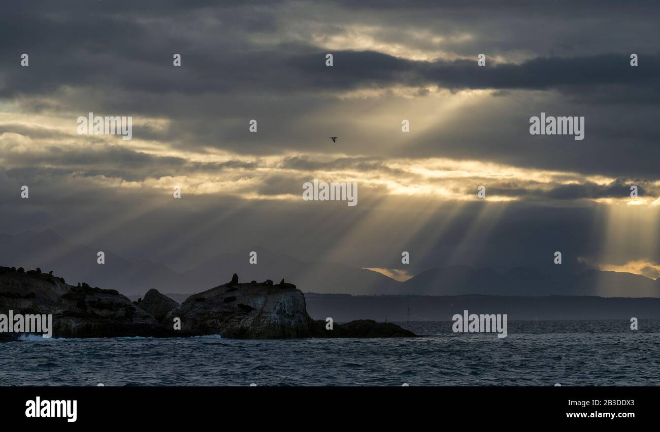 Dark clouds sun rays africa hi-res stock photography and images - Alamy