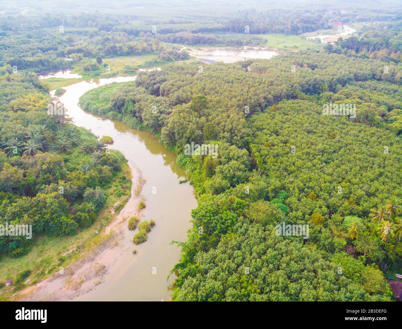 Gabon rainforest aerial hi-res stock photography and images - Alamy