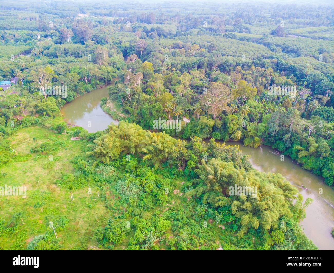 Gabon rainforest aerial hi-res stock photography and images - Alamy