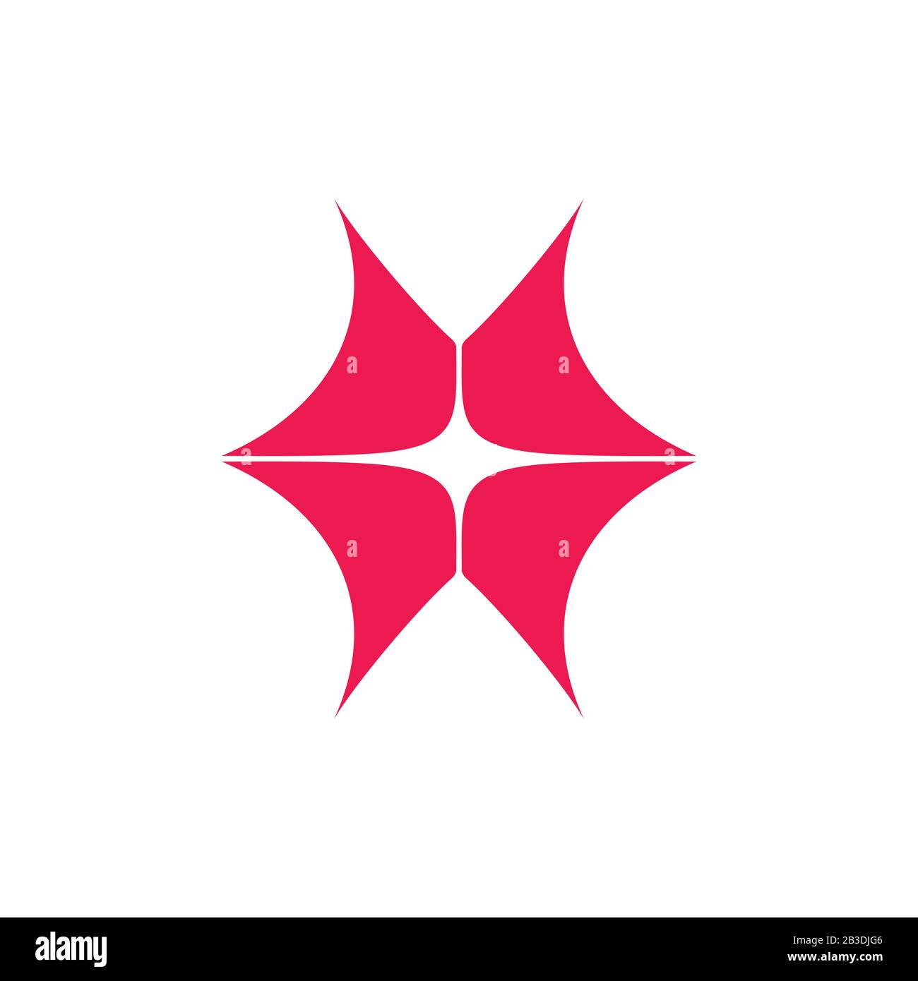 curves shine geometric abstract logo vector Stock Vector Image & Art ...