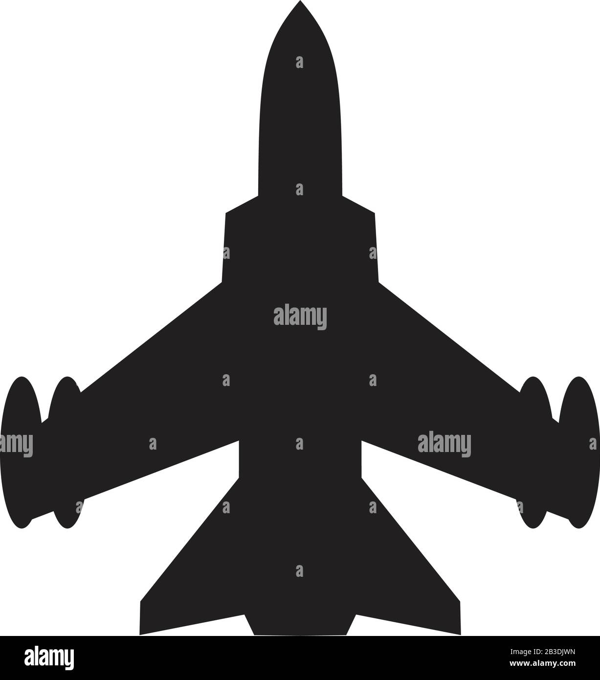 jet plane icon template black color editable. jet plane icon symbol ...