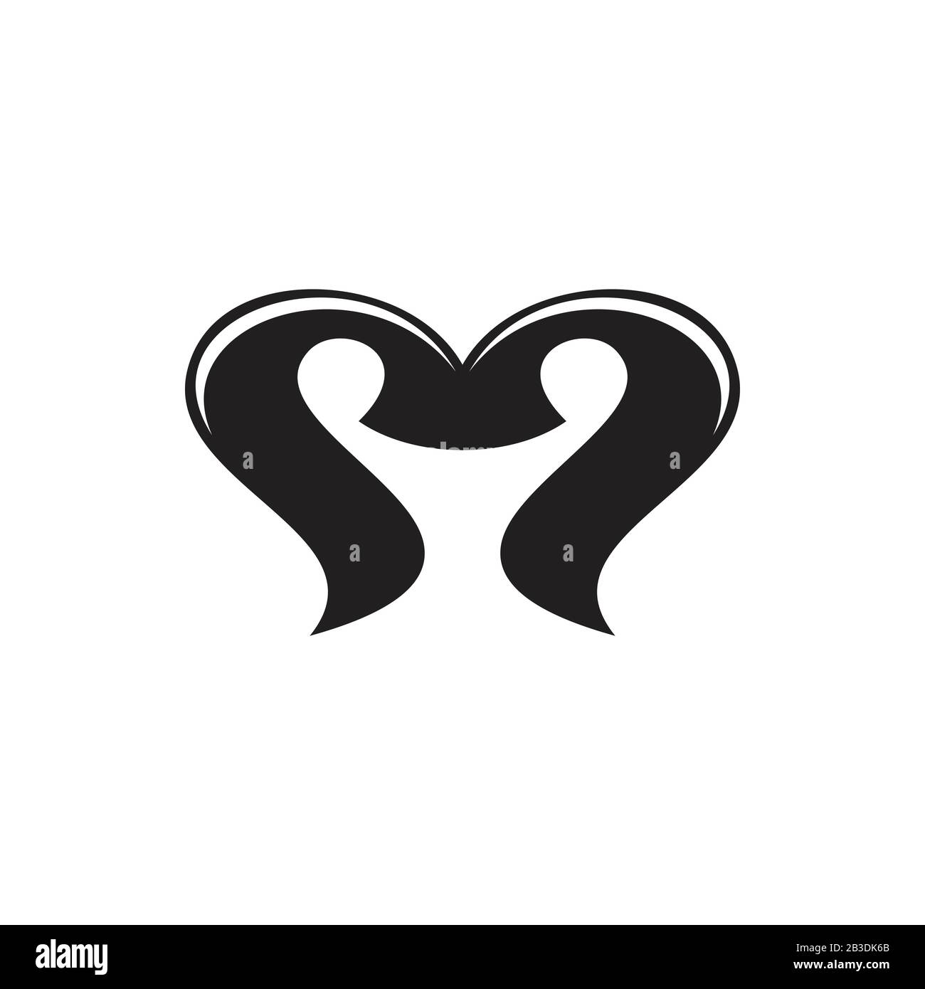love heart black dark symbol vector Stock Vector Image & Art - Alamy