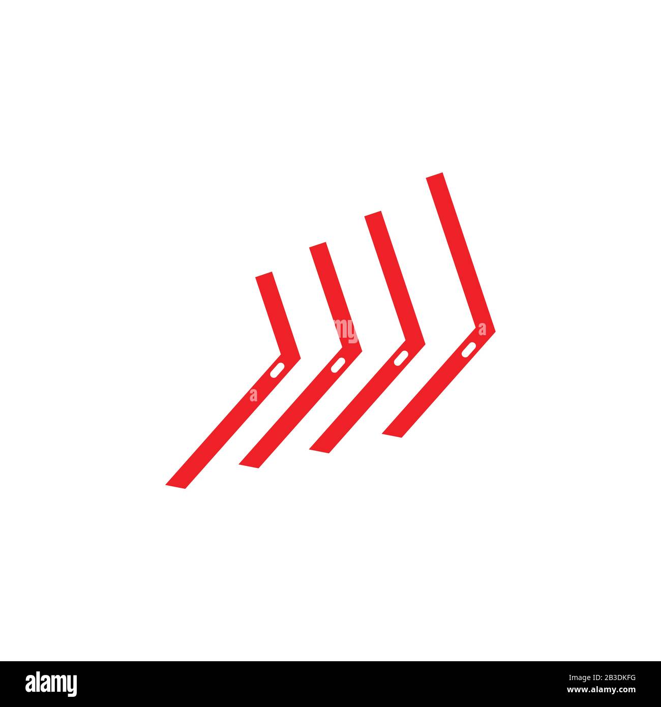 arrow stripes motion dynamic symbol logo vector Stock Vector Image ...