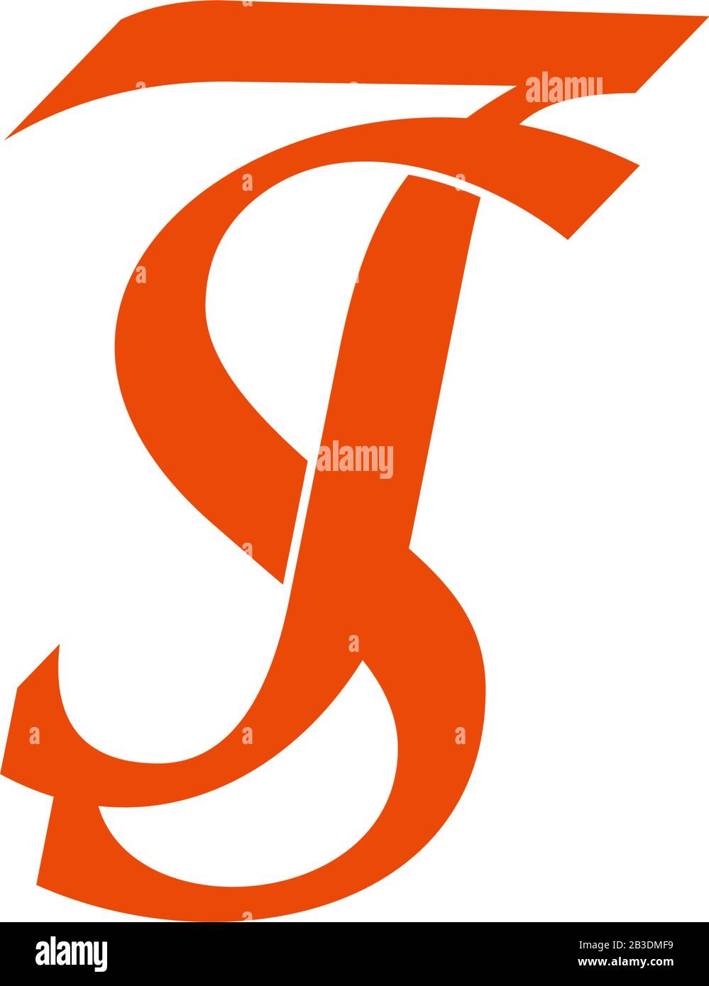 letter st linked simple overlapping design symbol logo vector Stock ... letter st linked simple overlapping design symbol logo vector Stock ...