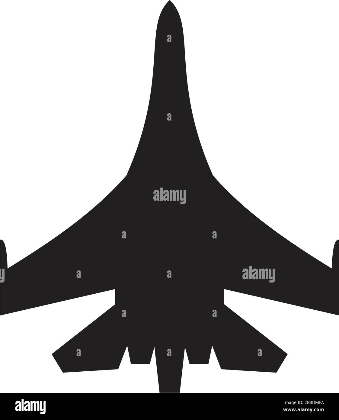 jet plane icon template black color editable. jet plane icon symbol ...