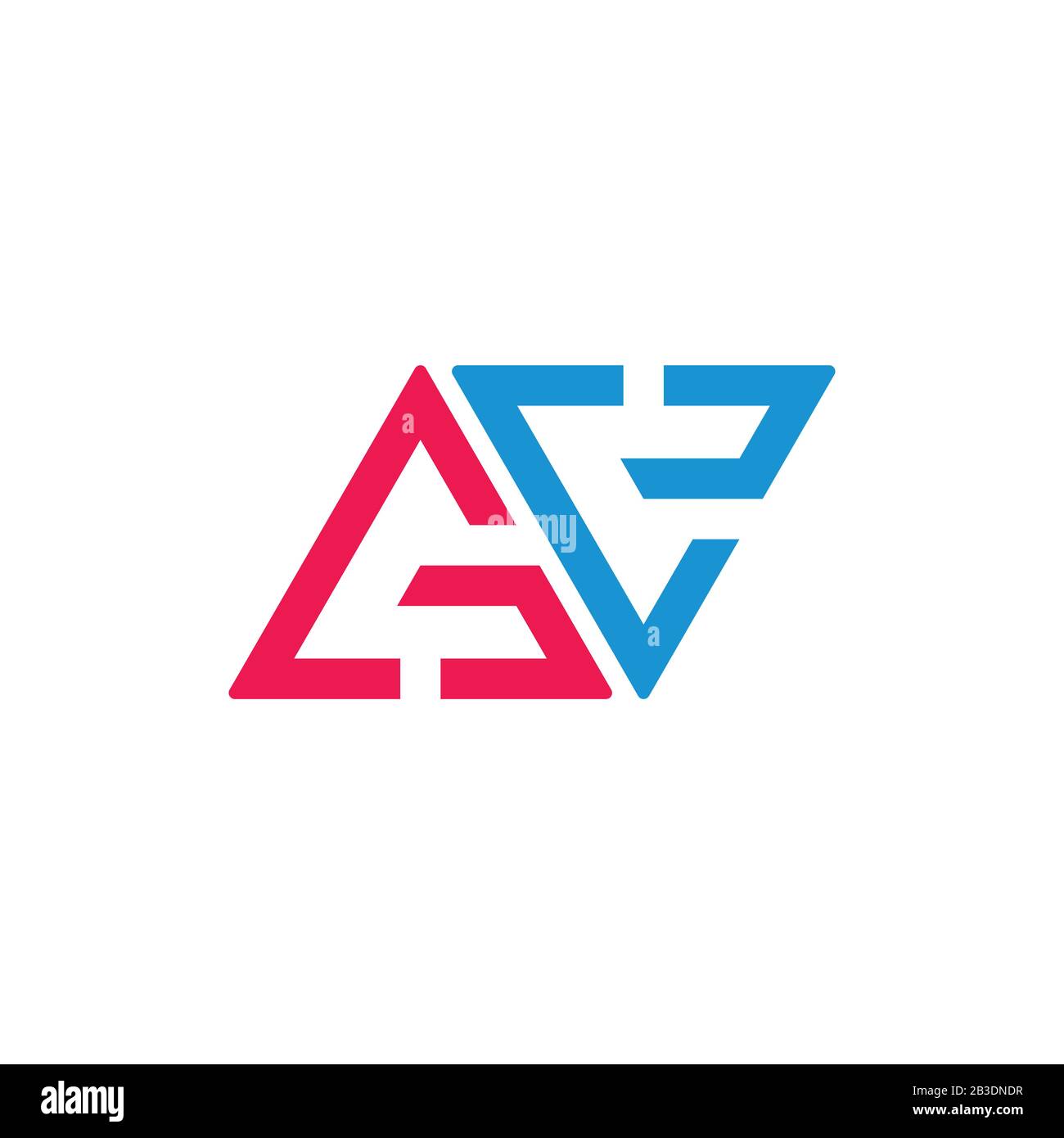 simple geometric design vector collection logo vector Stock Vector ...