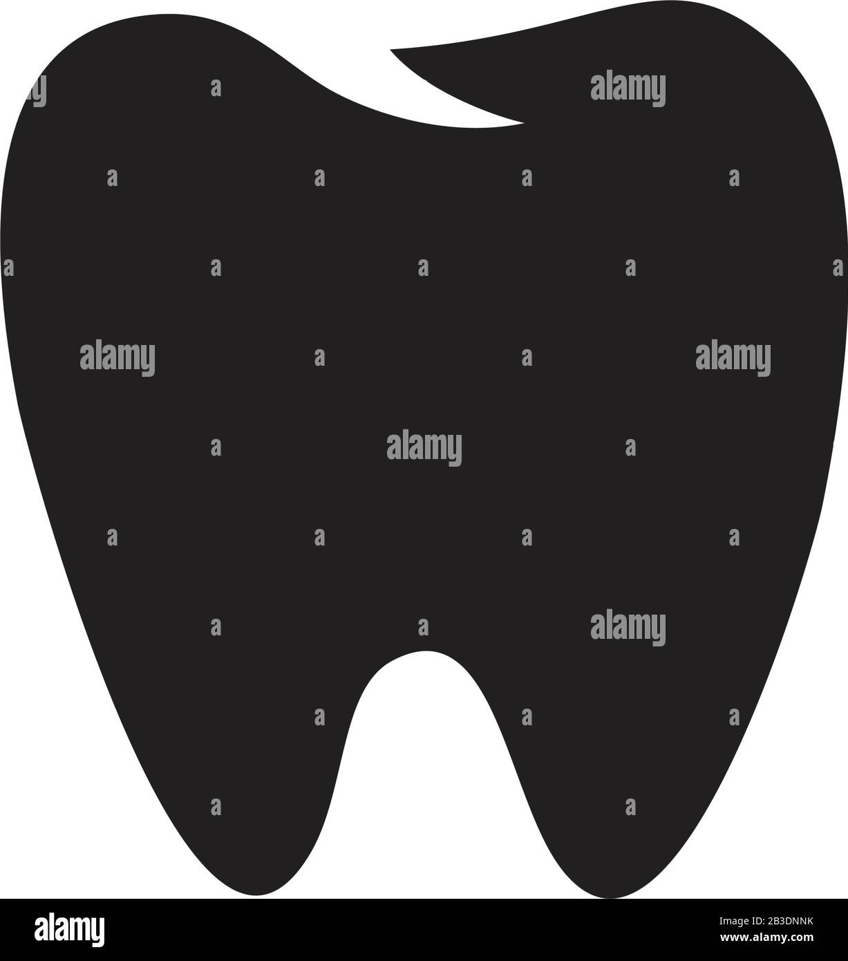 Black teeth Stock Vector Images - Alamy