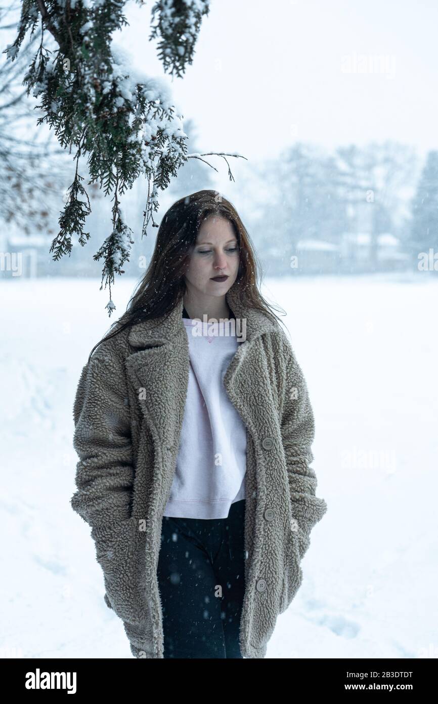 Landscape photography with model hi-res stock photography and images ...