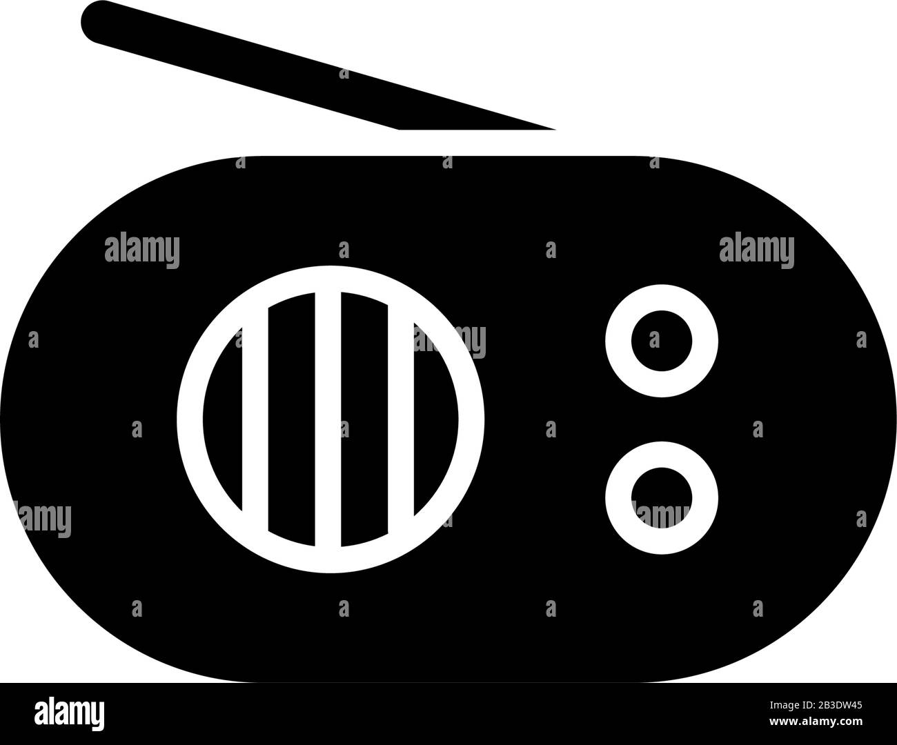 Radio icon design vector template Stock Vector Image & Art - Alamy