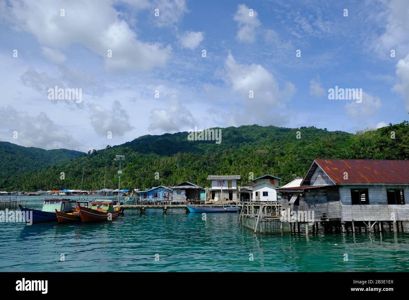 Anambas Islands Indonesia - Terempa fishing village Siantan Island ...