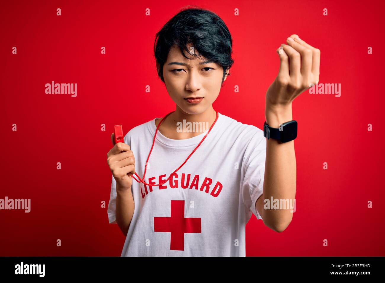 Italy woman lifeguard hi-res stock photography and images - Alamy