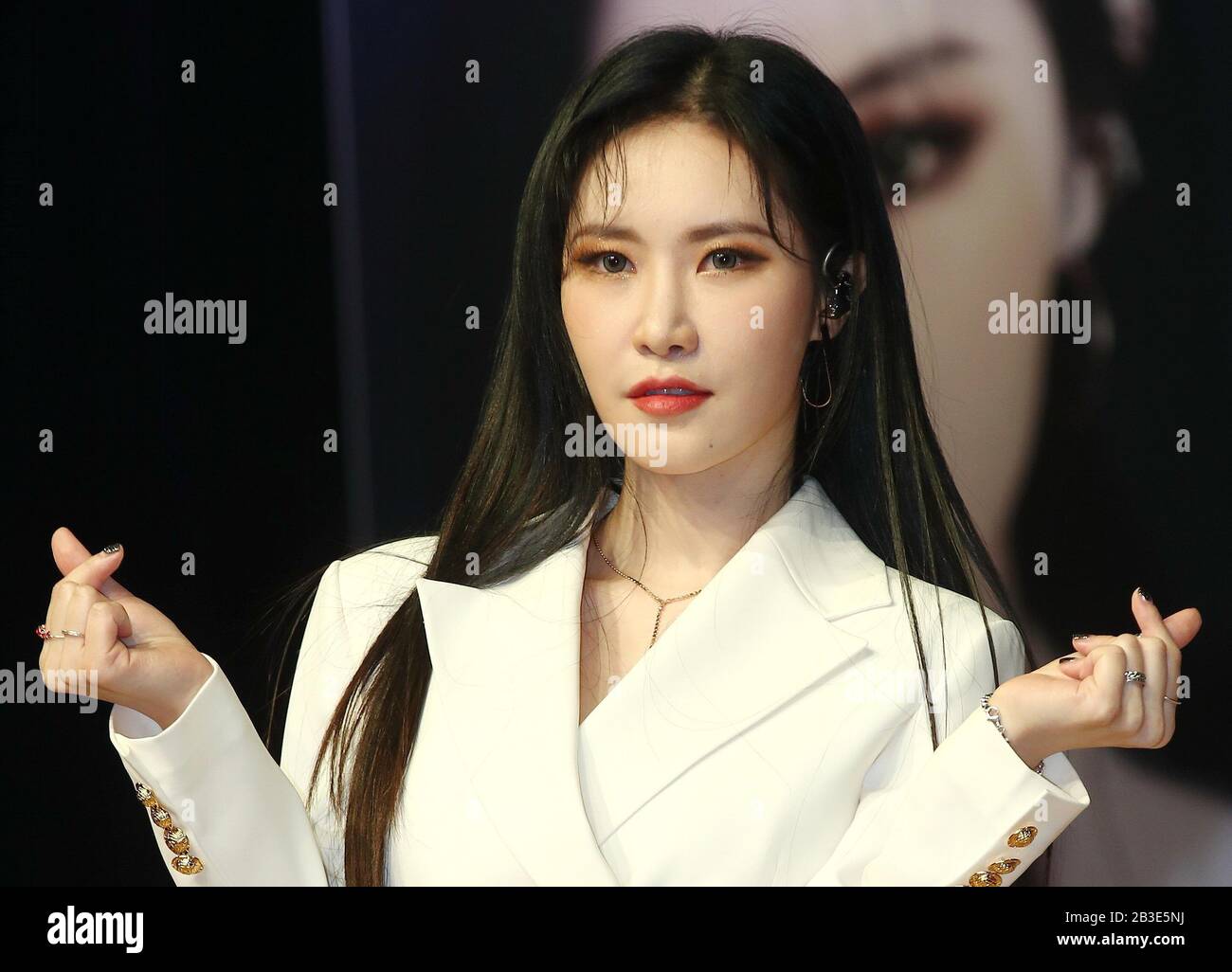 05th Mar, 2020. S. Korean singer Yeji South Korean singer Yeji poses ...