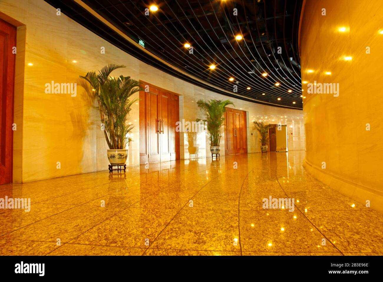 The hall of the hotel Stock Photo - Alamy
