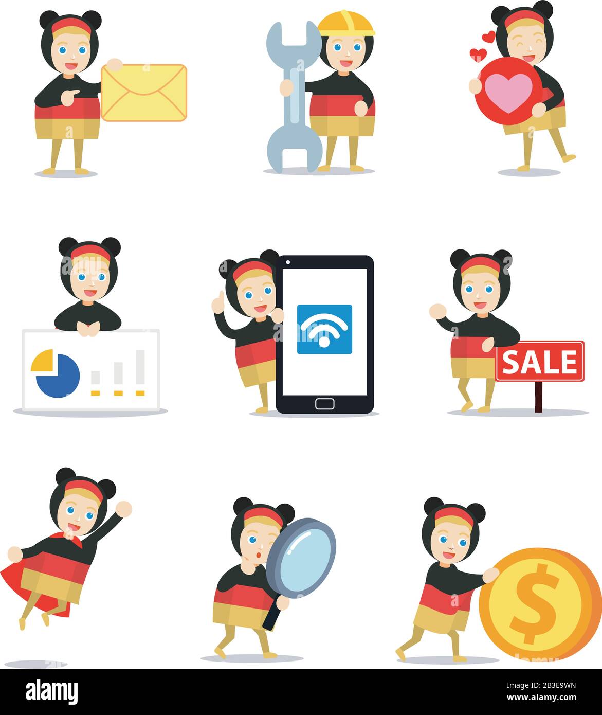 German national costume hi-res stock photography and images - Alamy