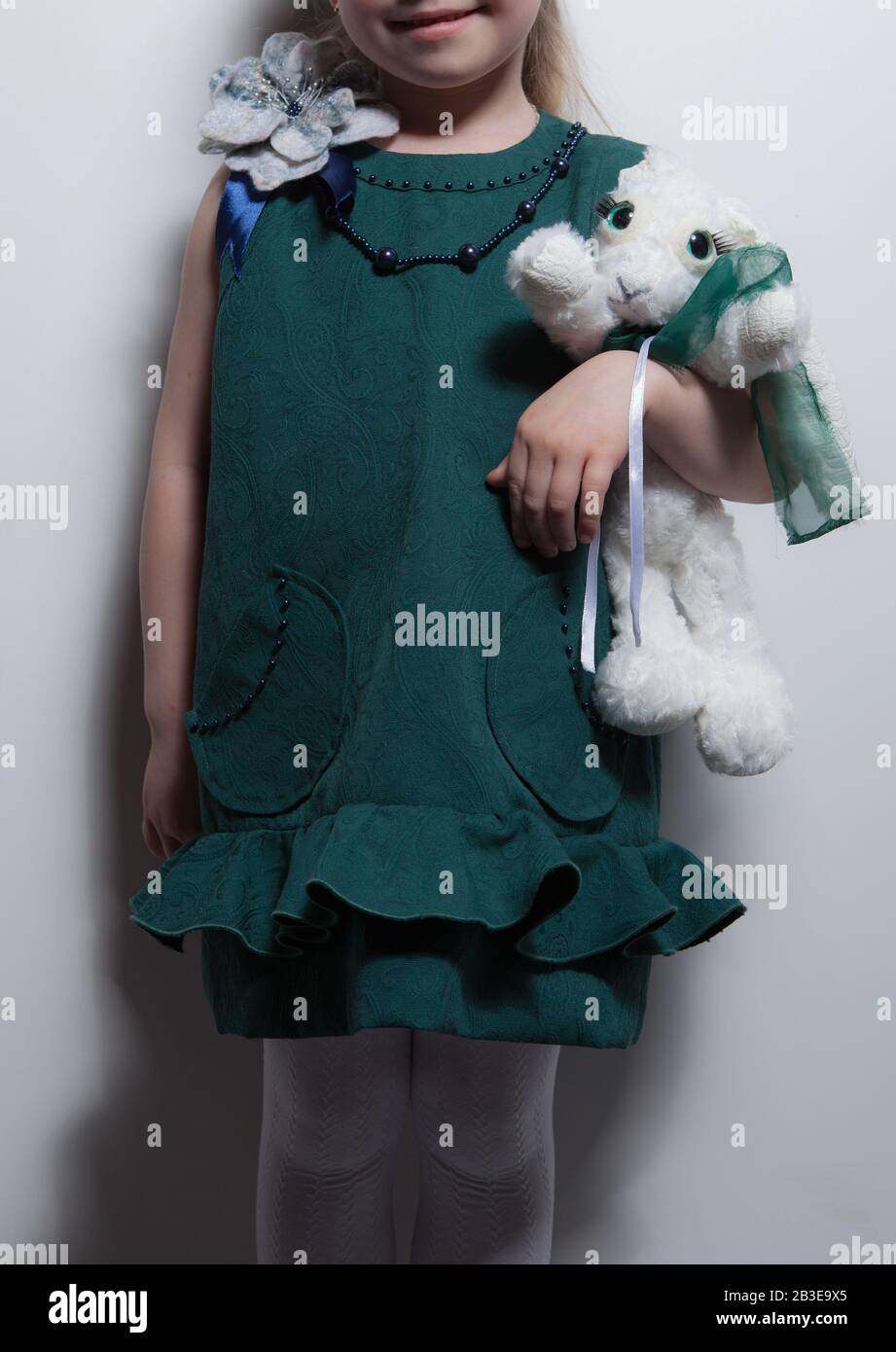 Child fashion designer clothes close-up stock photo Stock Photo - Alamy