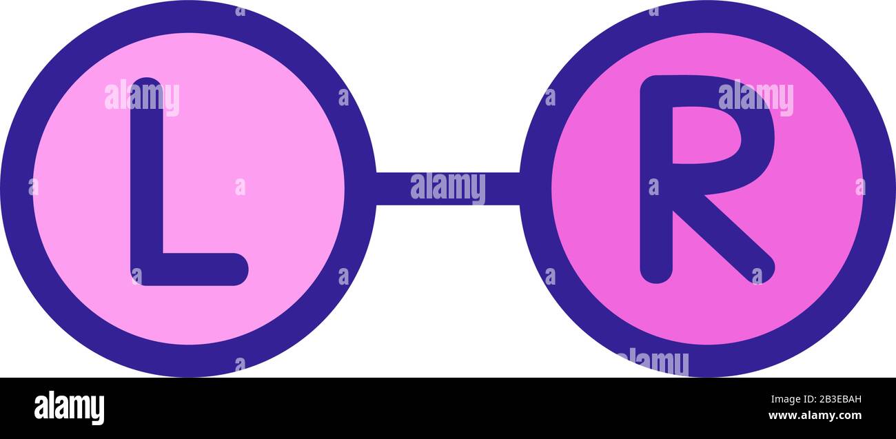 dioptry icon vector. Isolated contour symbol illustration Stock Vector ...