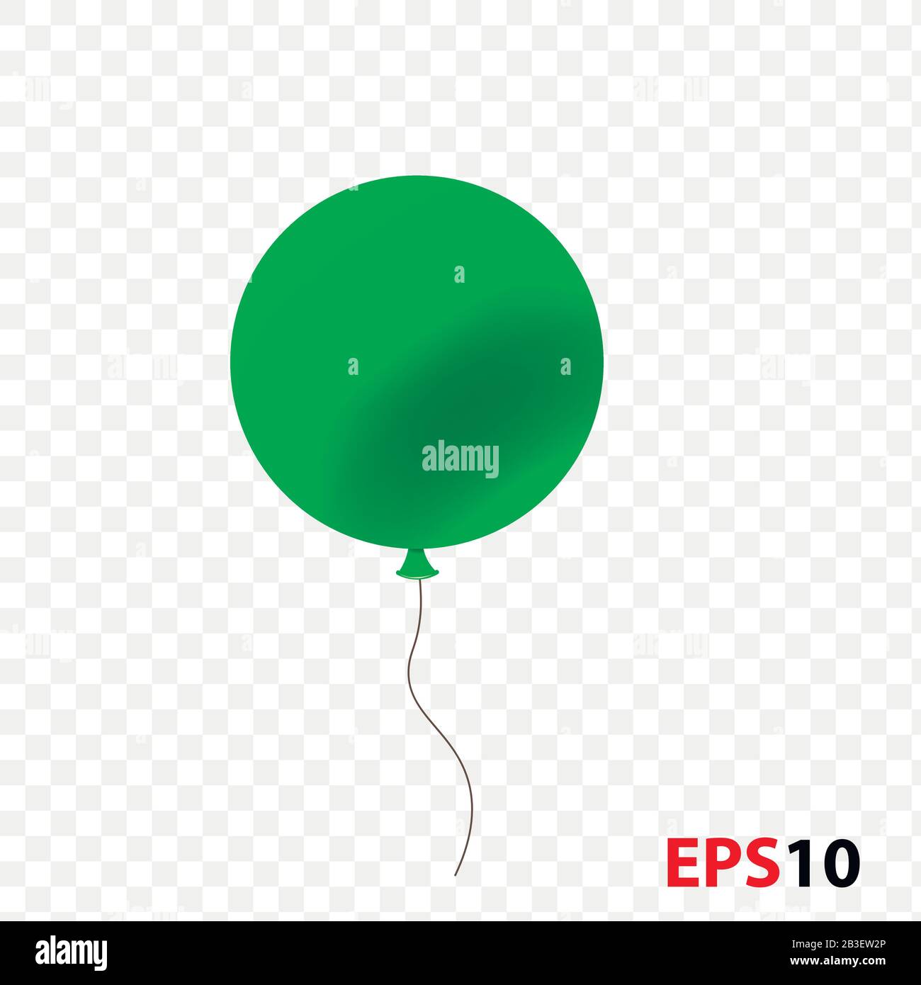Ballon illustration isolated on a transparent background Stock Vector ...