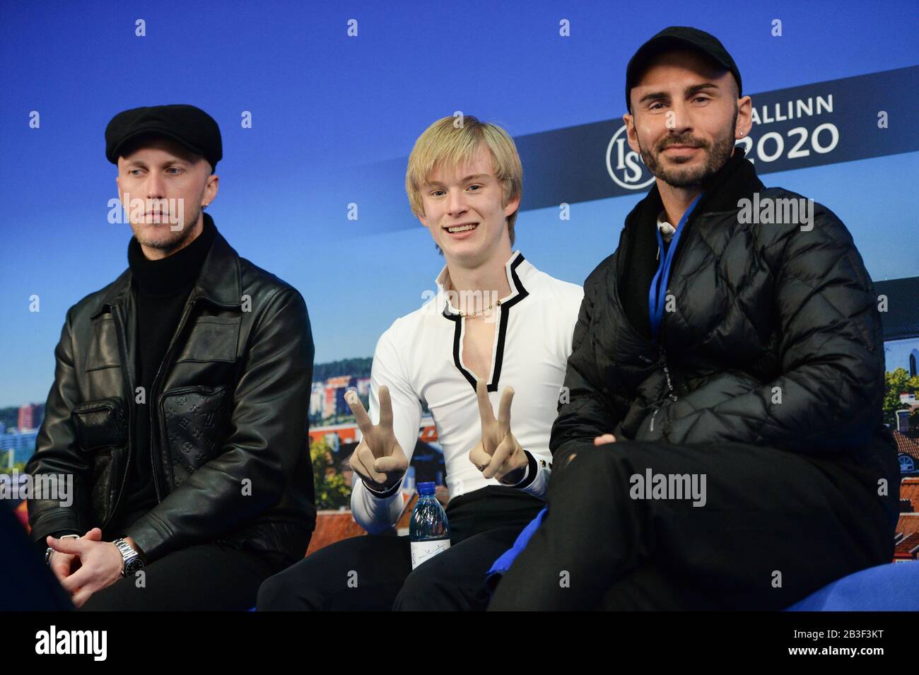 BENOIT RICHAUD (FRA) left, Daniel GRASSL from Italy, Lorenzo Magri (ITA ...